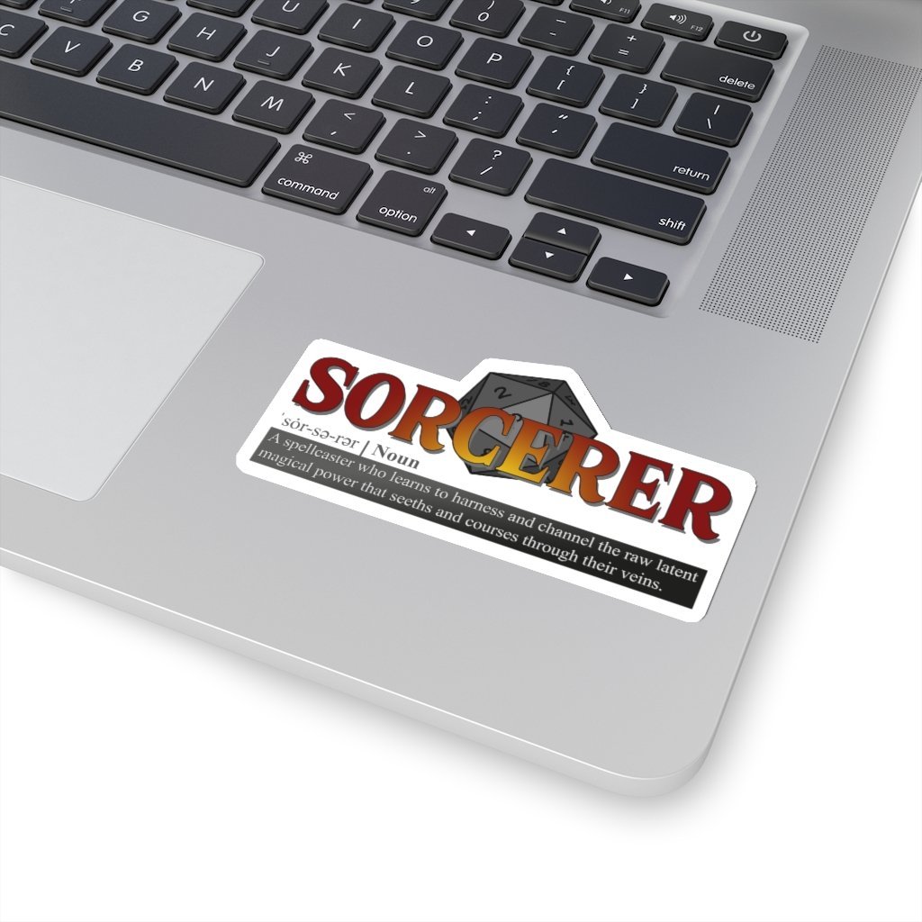 Sorcerer Class Definition - Funny Dungeons & Dragons Sticker - NAB It ...